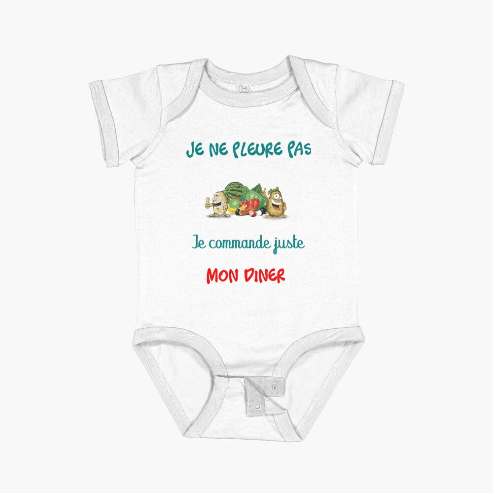 Bella Canvas I'm not crying, I'm just ordering my dinner Short Sleeve ...