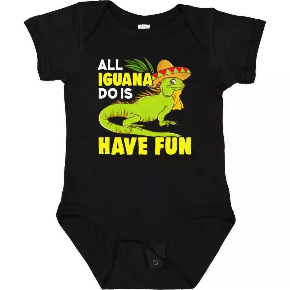 Bella Canvas Iguana Funny Pet Baby Reptiles Pets One-piece Infant ...
