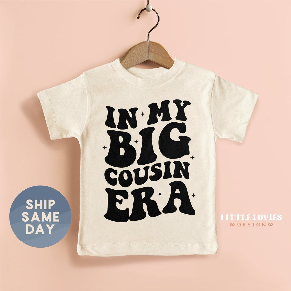 Bella Canvas In My Big Cousin Era Toddler Shirt, Matching Cousin Shirt, Family Siblings Shirt ...