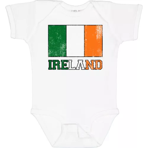 Bella Canvas Ireland Flag Infant Creeper Patricks Paddys Pattys Gifts ...
