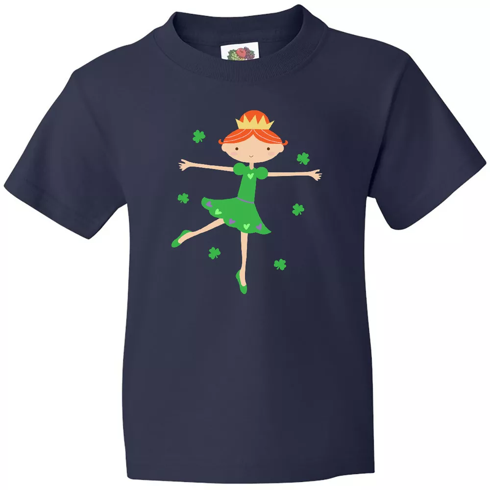 Bella Canvas Irish Princess St Patricks Girls Paddys Kids Childs Cute ...