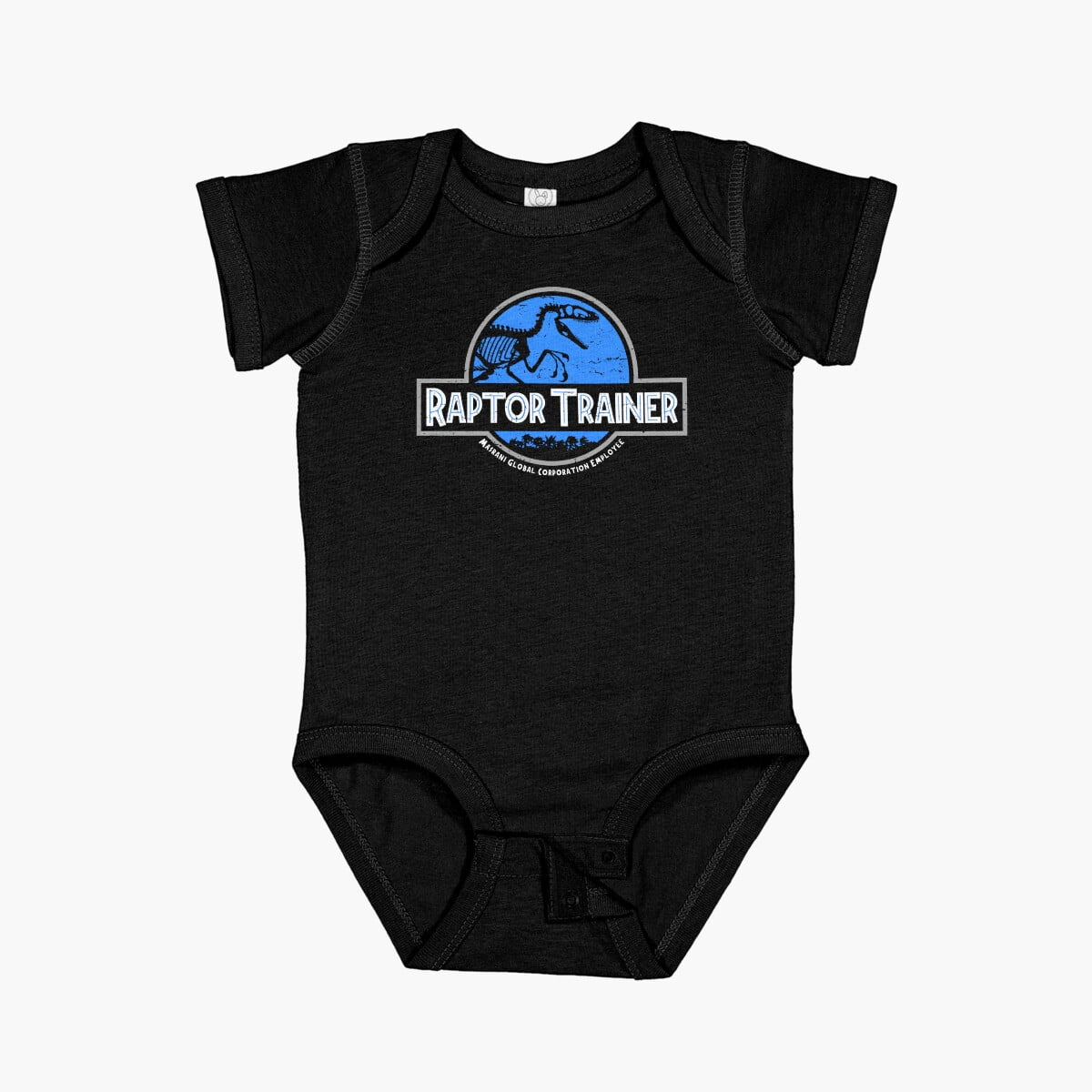 Bella Canvas Jurassic World Raptor Trainer Short Sleeve Baby One-Piece ...