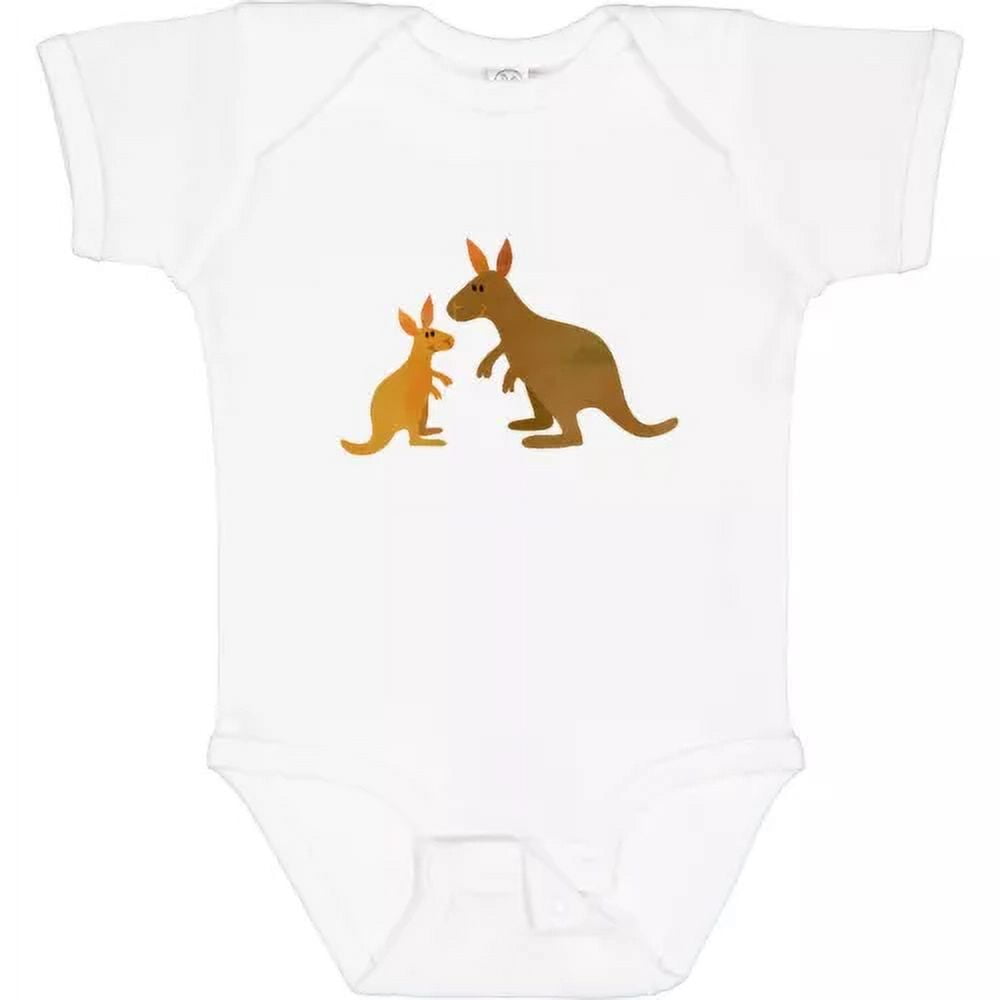Bella Canvas Kangaroo Family Infant Creeper Mom Australian Animals Cute ...
