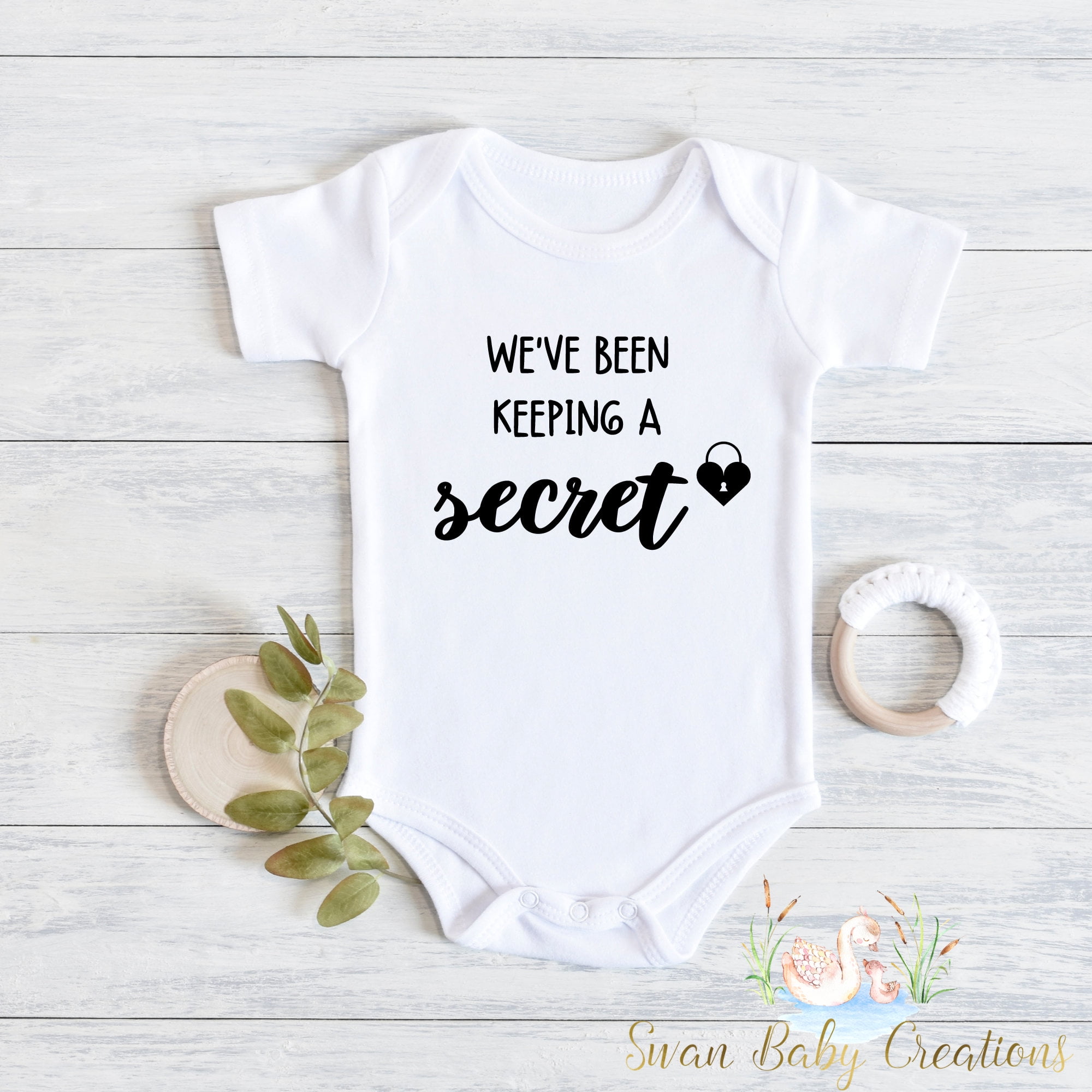 Bella Canvas with We'Ve Been Keeping A Secret, Baby Coming Soon Baby ...