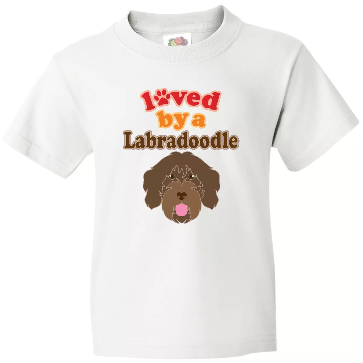 Bella Canvas Labradoodle Dog Lover Toddler T-Shirt Pets Hybrid Tee Kids ...
