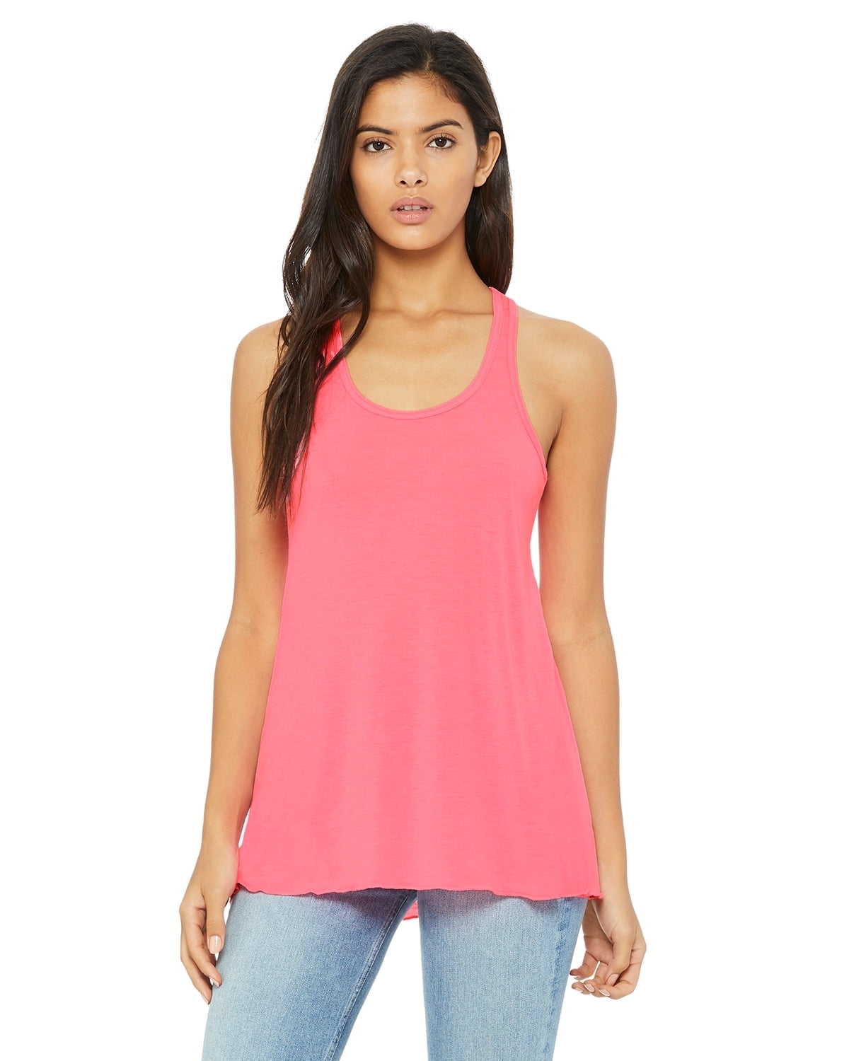 Bella + Canvas Ladies' Flowy Racerback Tank - B8800 - Walmart.com
