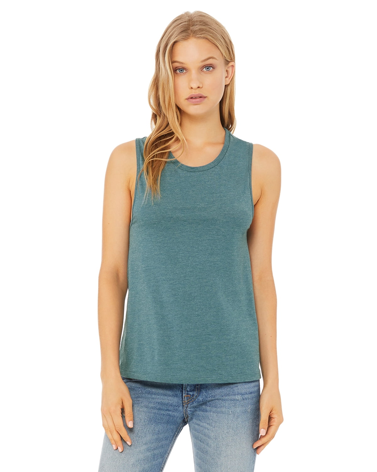 Bella + Canvas Ladies' Jersey Muscle Tank - B6003 - Walmart.com
