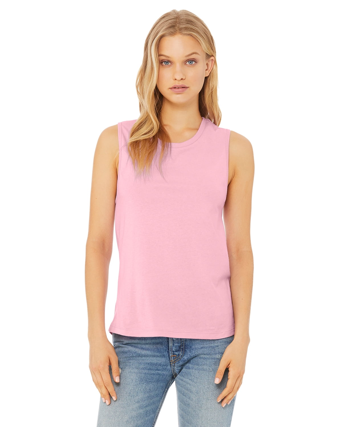 Bella + Canvas Ladies' Jersey Muscle Tank - B6003 - Walmart.com
