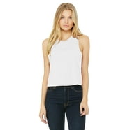 Bella Canvas Women's Flowy V-Neck Relaxed Drapey Tank Top, Style B8805 ...