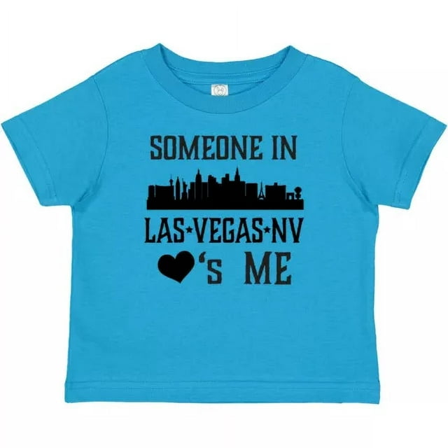 Bella Canvas Las Vegas Nevada Someone Loves Me Skyline Baby Toddler Shirt Nv Apparel Trip ...