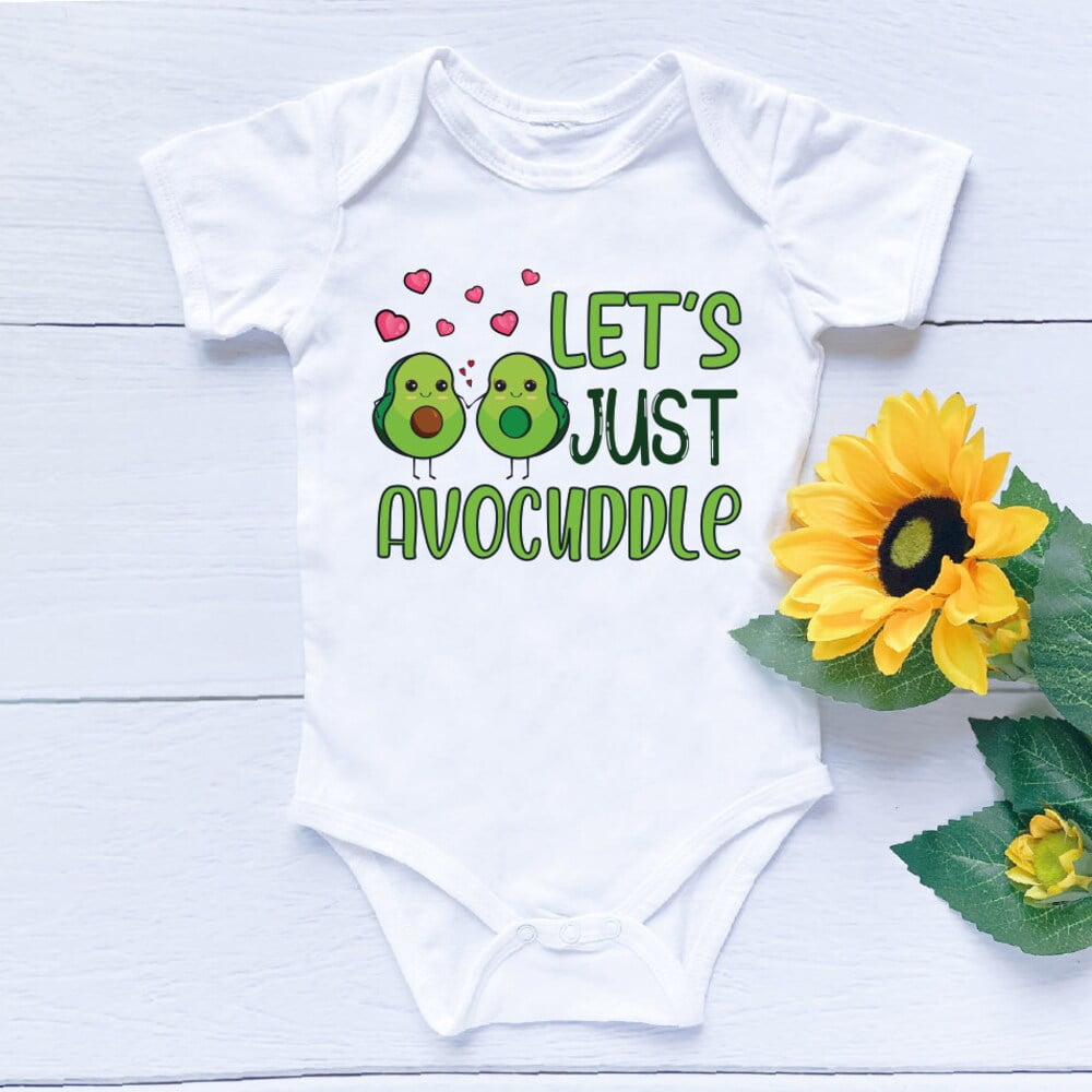 Bella Canvas with Lets Avocuddle Baby Body, Avocado Body, Funny Baby ...