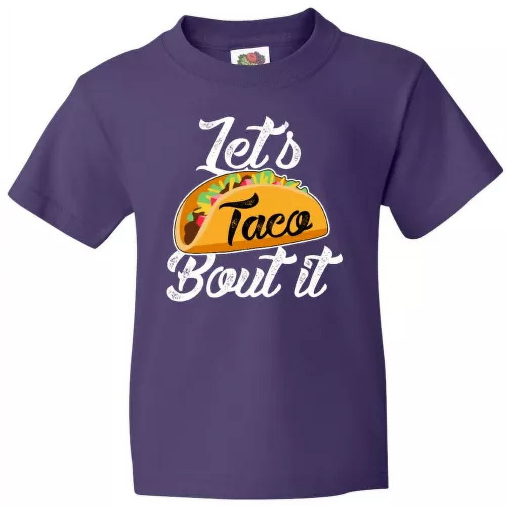Bella Canvas Lets Taco Bout It Cinco De Mayo Tacos Celebration Funny Toddler Shirt - Walmart.com
