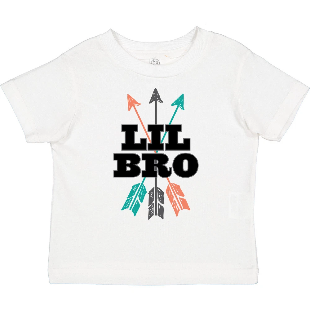 Bella Canvas Lil Bro Boys Native Arrow Brother Toddler Shirt Tribal ...