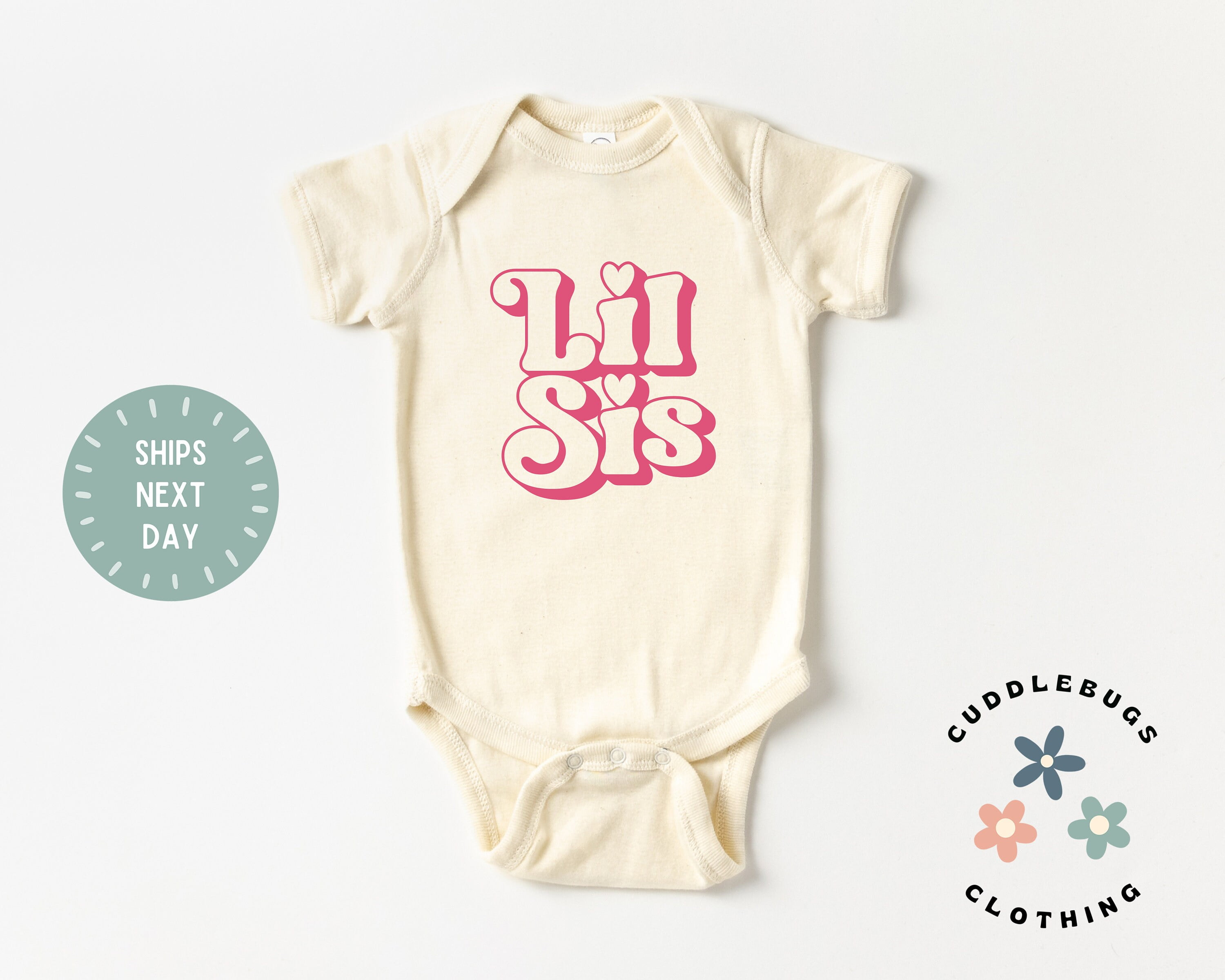 Bella Canvas with Lil Sis, Little Sister Heart, Sibling Sister, New ...