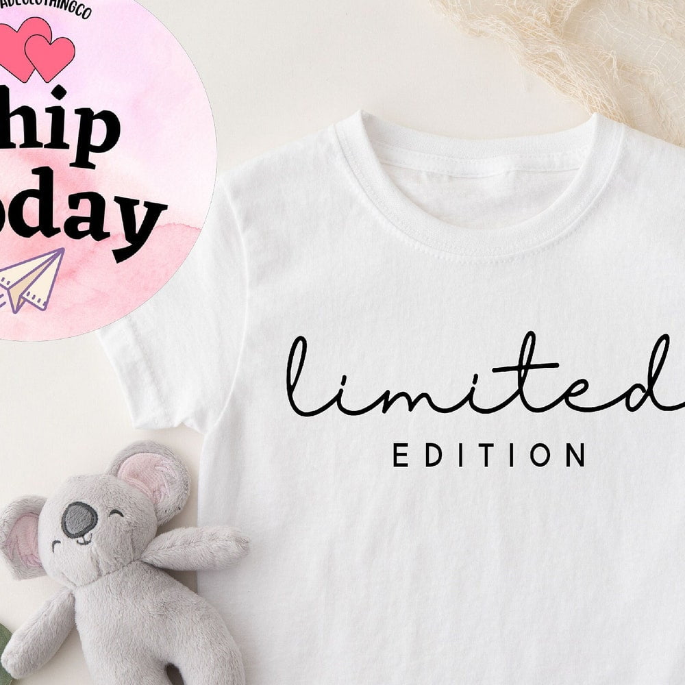 Bella Canvas Limited Edition, Birthday Gift For Toddler, Shirt Birthday ...