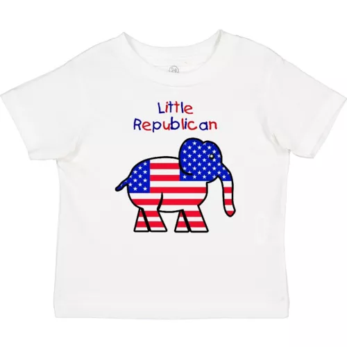 Bella Canvas Little Republican Baby Toddler Shirt Elephant Election ...