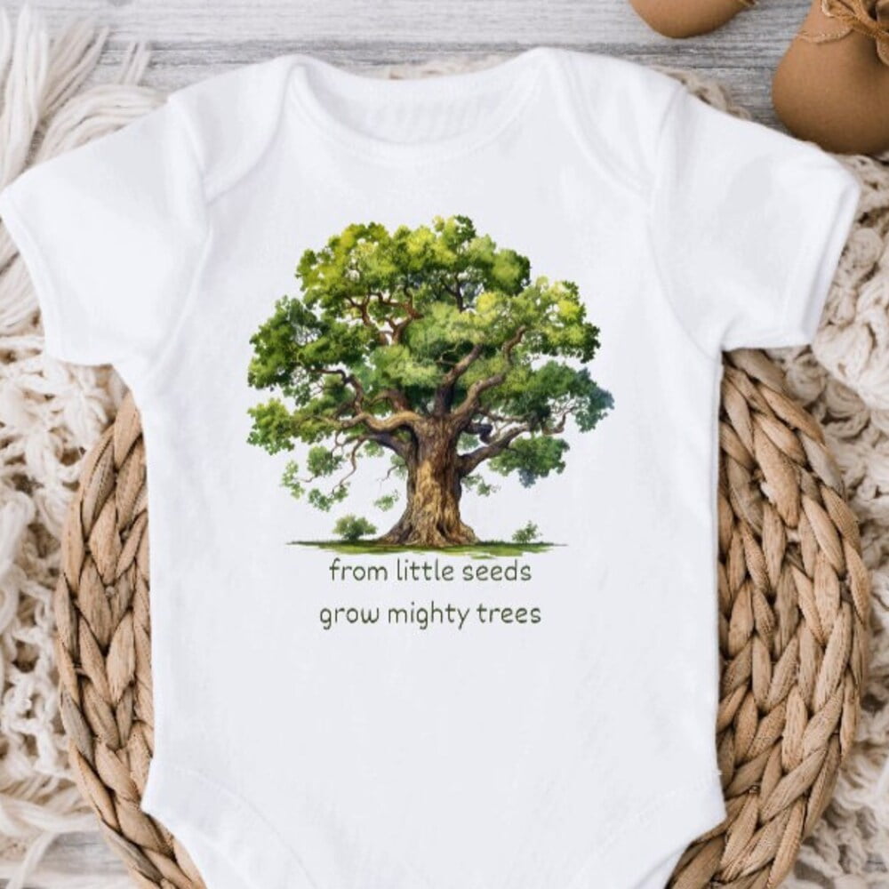 Bella Canvas with From Little Seeds Grow Mighty Trees , Wilderness ...