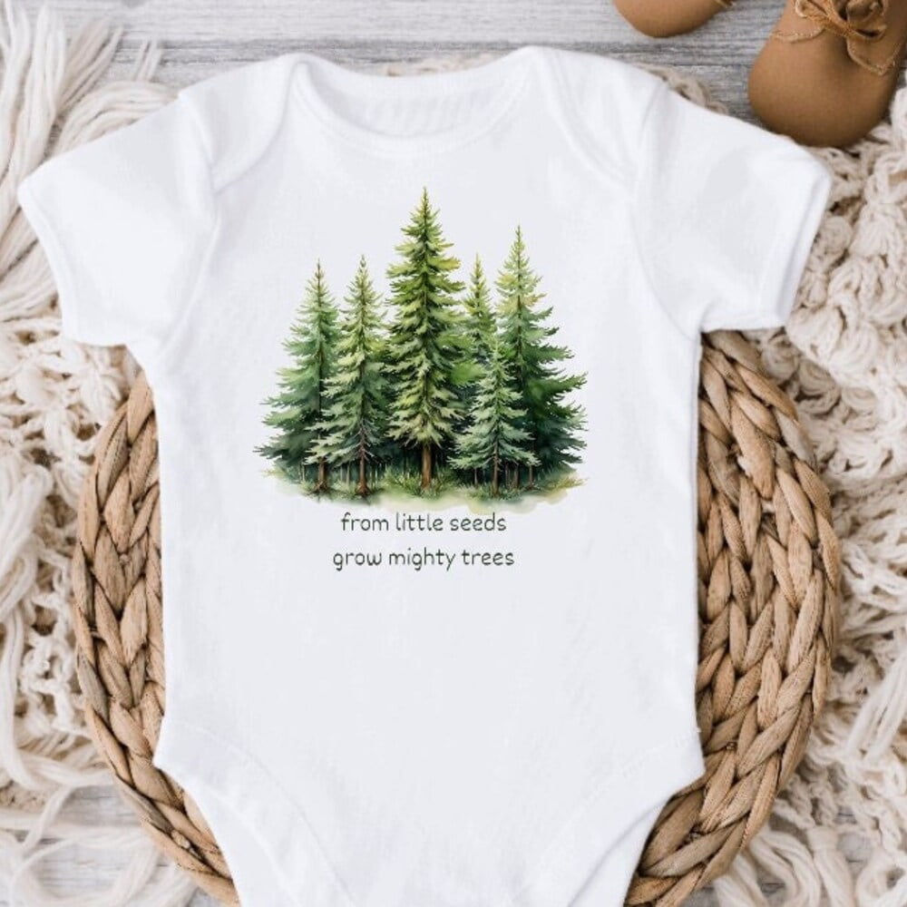 Bella Canvas with From Little Seeds Grow Mighty Trees , Wilderness ...