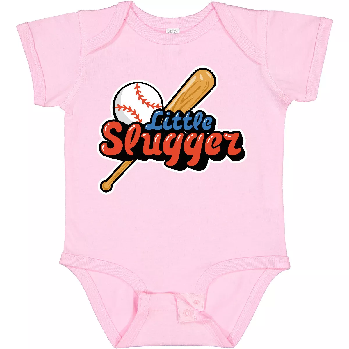 Bella Canvas Little Slugger Baby Bodysuit Baseball Bat Lover Batter Up ...