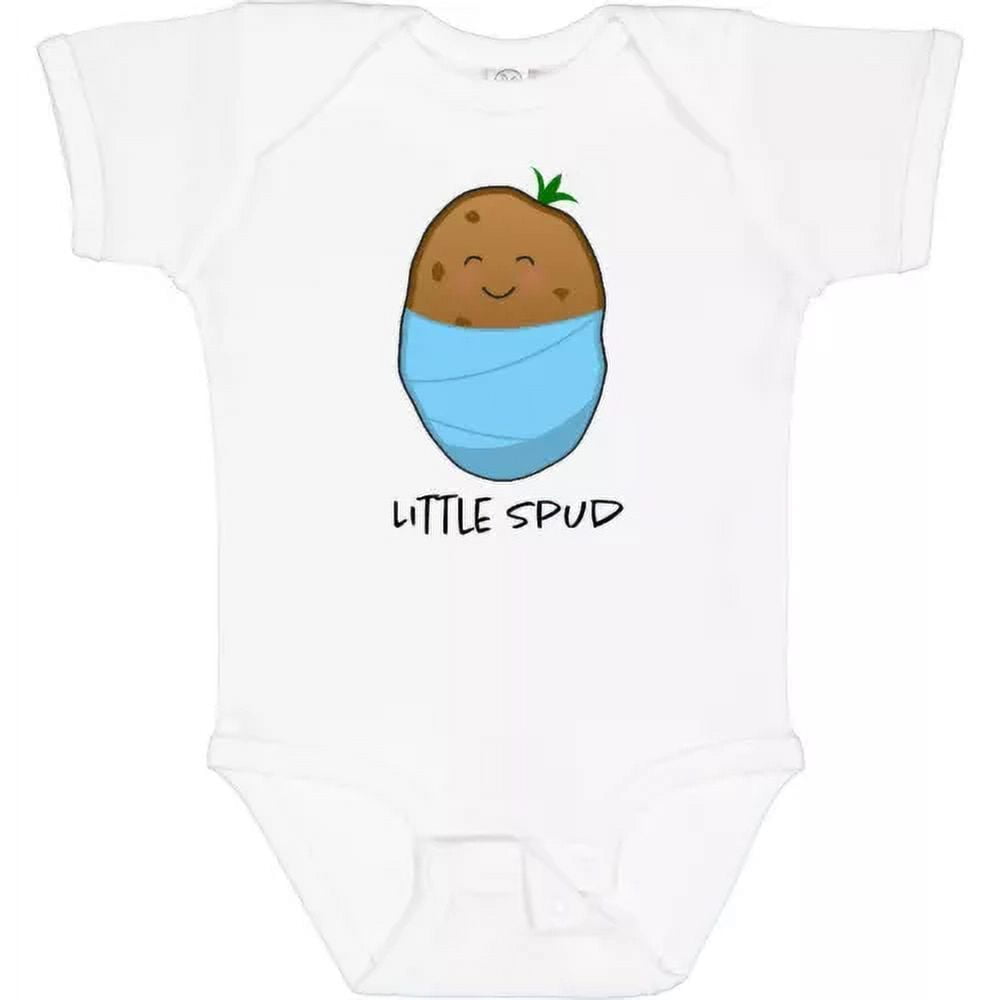 Bella Canvas Little Spud Blue Baby Food Potato Cute National Day ...