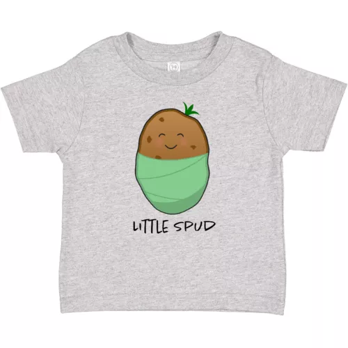 Bella Canvas Little Spud Green Baby Toddler Shirt Food Potato Cute ...