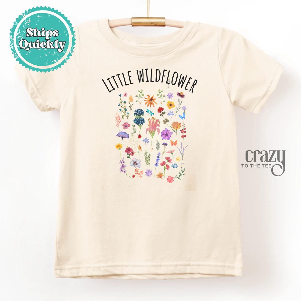 Bella Canvas Little Wildflower Toddler Shirt, Spring Kids Shirts, Wildflower Kids Birthday ...