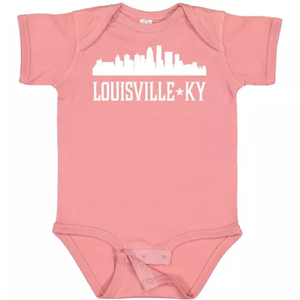 Bella Canvas Louisville Kentucky Skyline KY Cities Baby City Souvenir ...