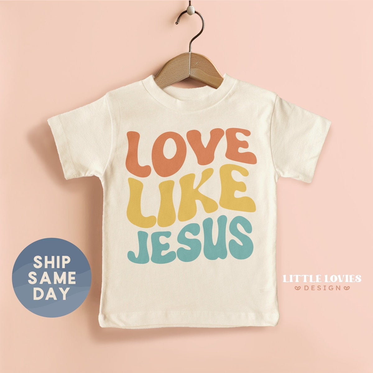 Bella Canvas Love Like Jesus Shirt, Kids Easter Vibes Apparel, Easter ...