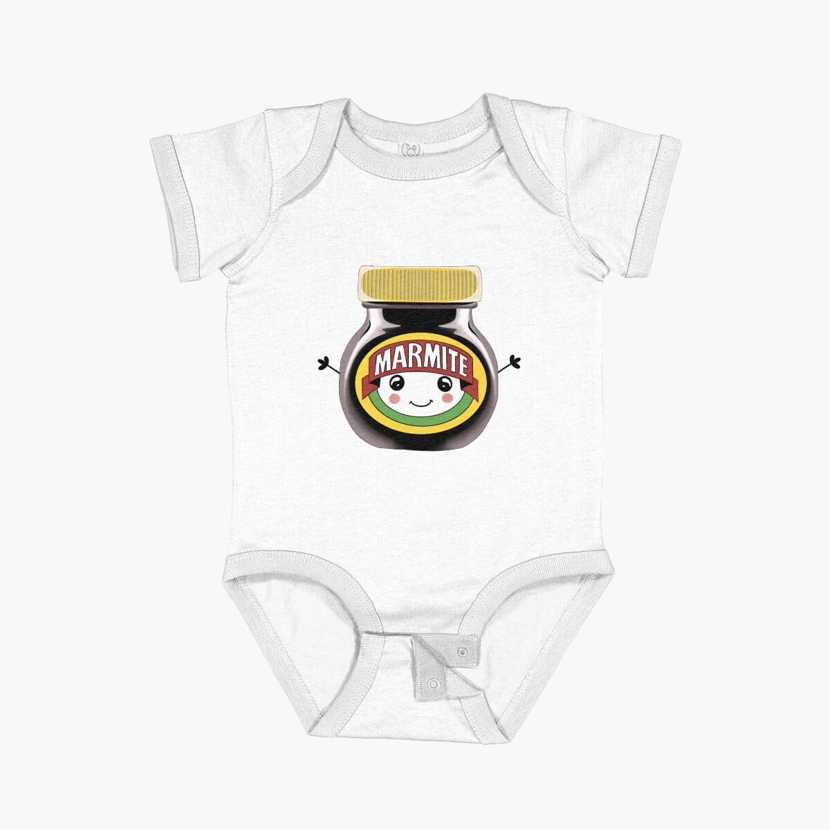 Bella Canvas Marmite Cutie Short Sleeve Baby One-Piece Newborn Gender ...