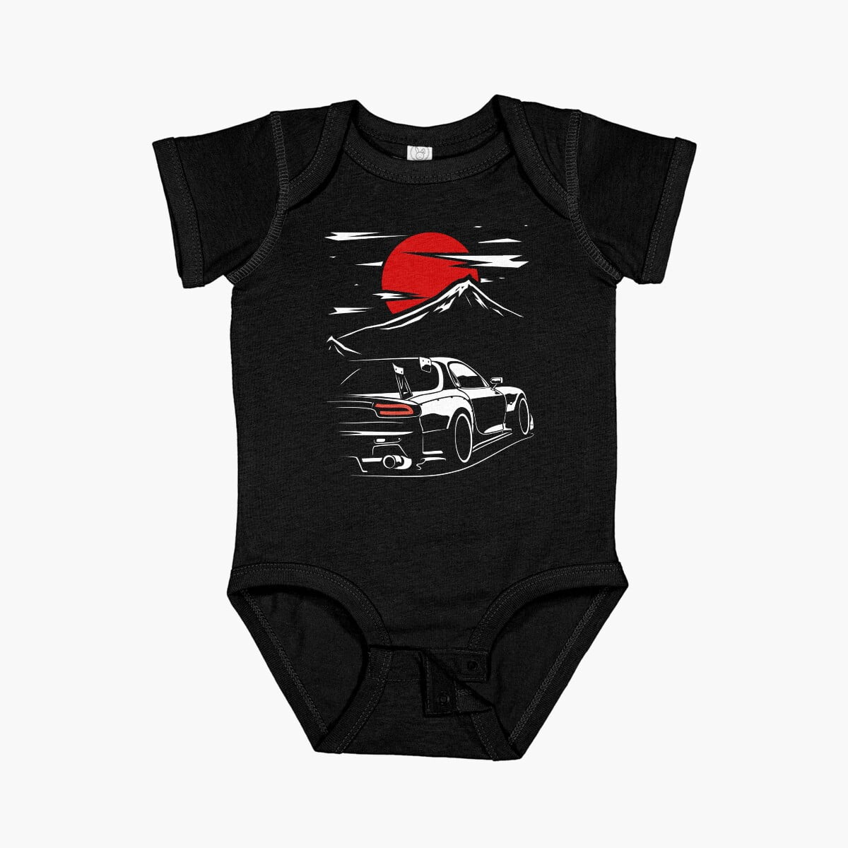 Bella Canvas Mazda Rx7 | Haruna Short Sleeve Baby One-Piece Newborn ...