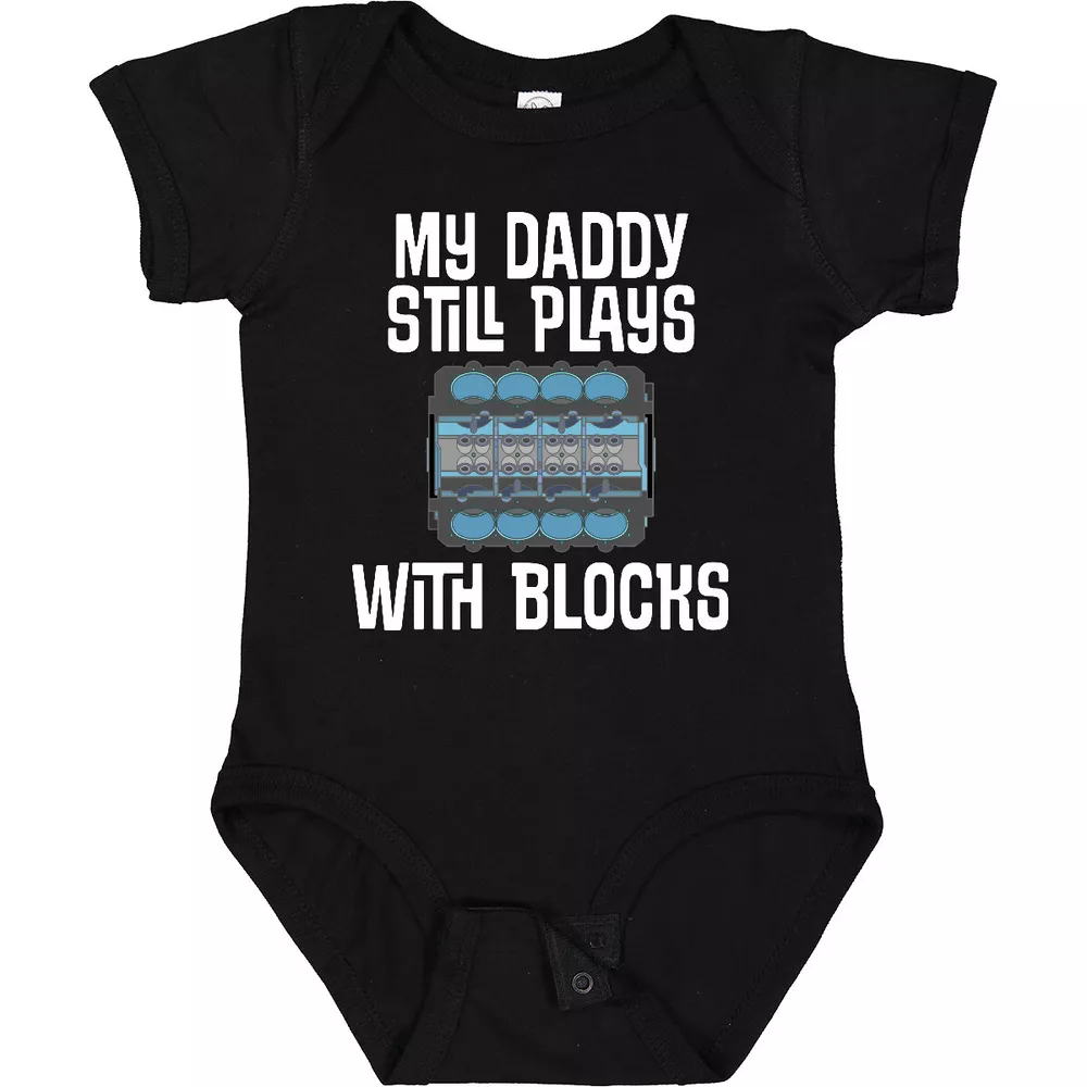 Bella Canvas Mechanic Dad Funny Auto Baby Bodysuit Car Race Racing ...