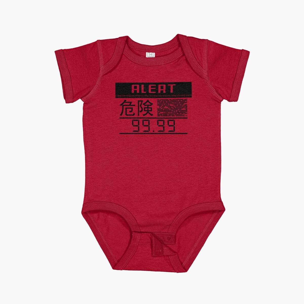 Bella Canvas Metal Gear Solid Alert Phase Short Sleeve Baby One-Piece ...