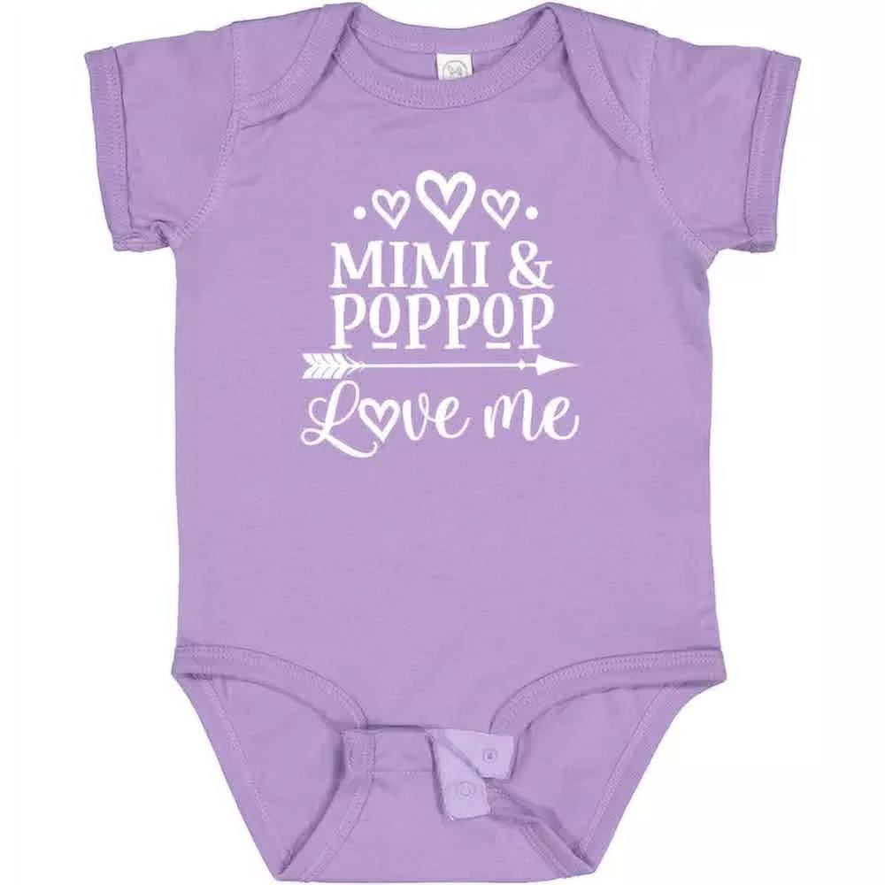 Bella Canvas Mimi And PopPop Love Me Outfit Baby Bodysuit From Girl New ...