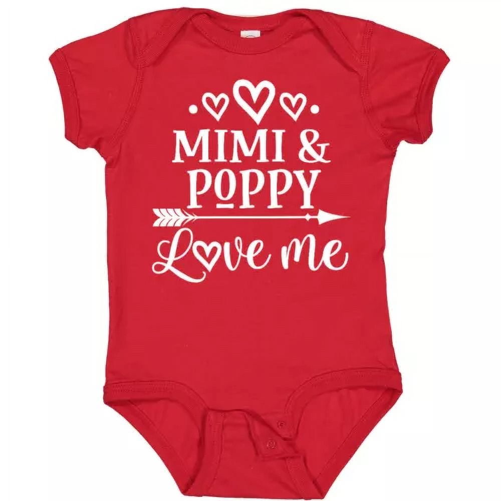 Bella Canvas Mimi And Poppy Love Me Baby Clothes Baby From Boy Girl ...
