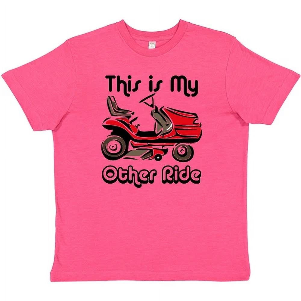 Bella Canvas Mower My Other Ride Lawn Landscaping Grass Funny Fathers ...