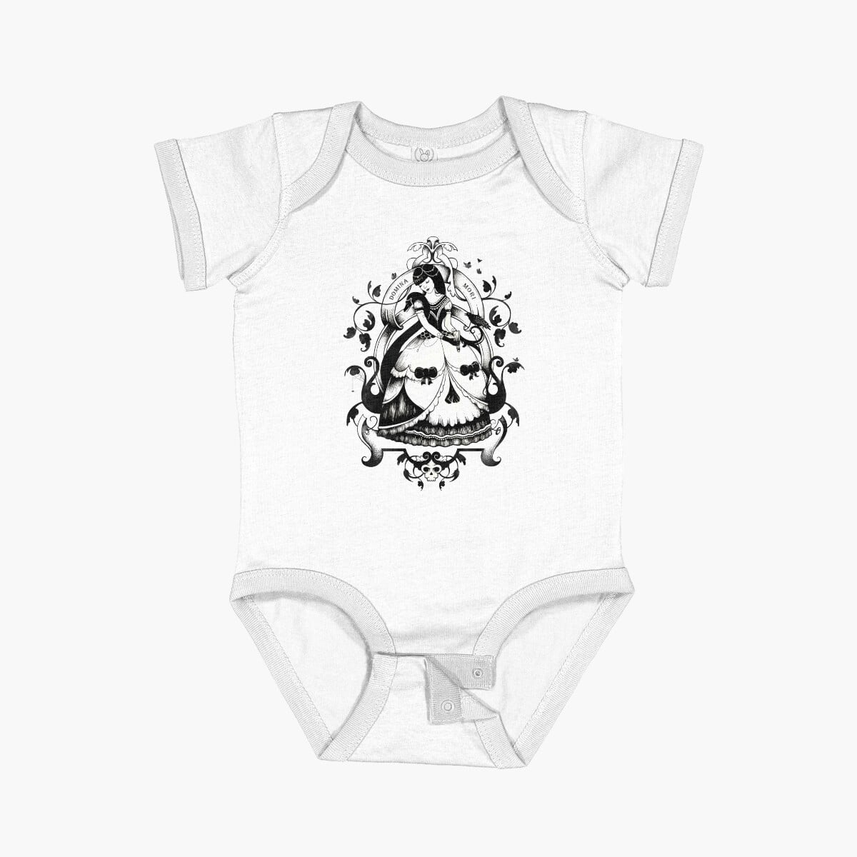 Bella Canvas Mrs. Death Ii Short Sleeve Baby One-Piece Newborn Gender ...