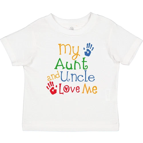 Bella Canvas My Aunt And Uncle Love Me Baby Toddler Shirt Childs Infant Clothing Hws - Walmart.com