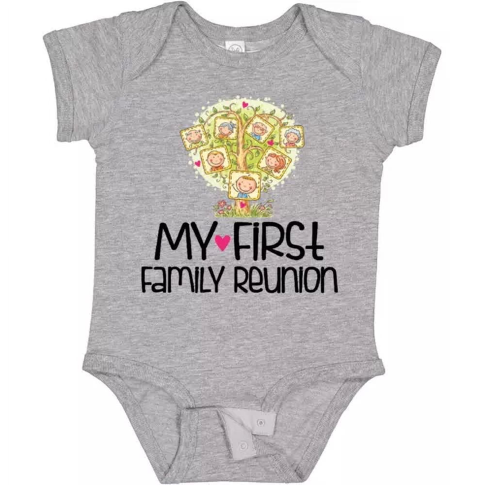 Bella Canvas My First Family Reunion Baby Families Childs Tree ...