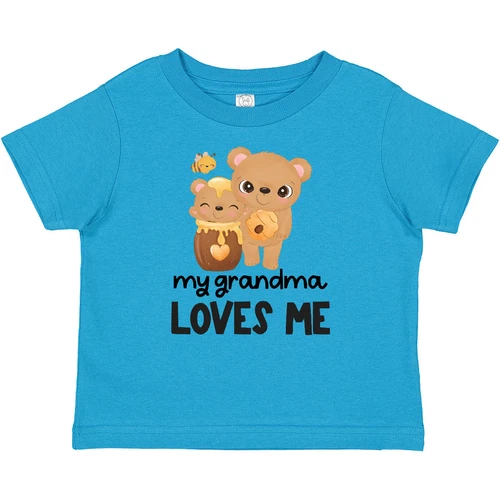 Bella Canvas My Grandma Loves Me Baby Toddler Shirt Gigi From Loved By Grandchild Idea - Walmart.com