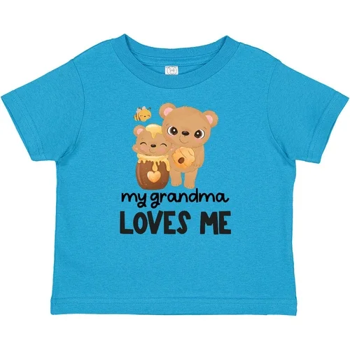 Bella Canvas My Grandma Loves Me Baby Toddler Shirt Gigi From Loved By Grandchild Idea - Walmart.com