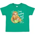 Bella Canvas My Granny Loves Me Cute Sloth And Baby Baby Toddler Shirt Family Sloths Kids ...