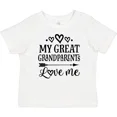 Bella Canvas My Great Grandparents Love Me Baby Toddler Shirt Grandchild Boy Girl Childs ...