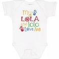 Bella Canvas My Lola And Lolo Love Me Grandchild Baby Loves Childs Kids Bodysuit - Walmart.com
