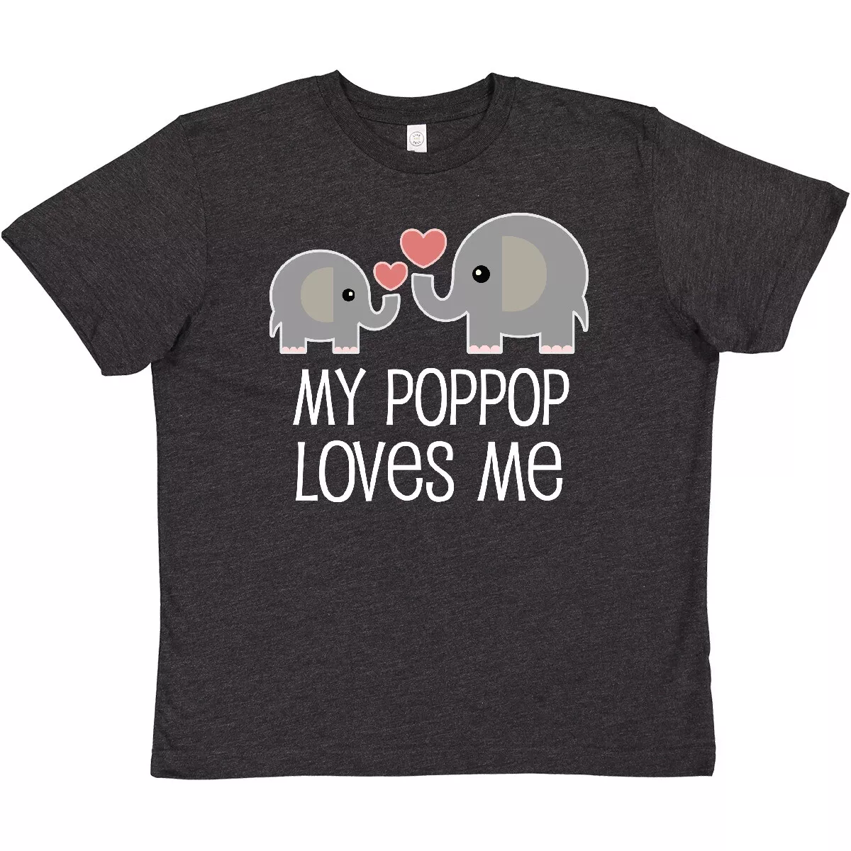Bella Canvas My Poppop Loves Me Grandkids Toddler T-Shirt Grandpa Grandchild Grandson - Walmart.com
