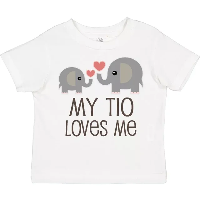 Bella Canvas My Tio Loves Me Childs Toddler Shirt Boys Girls Clothing Clothes Kid Toddler Shirt ...
