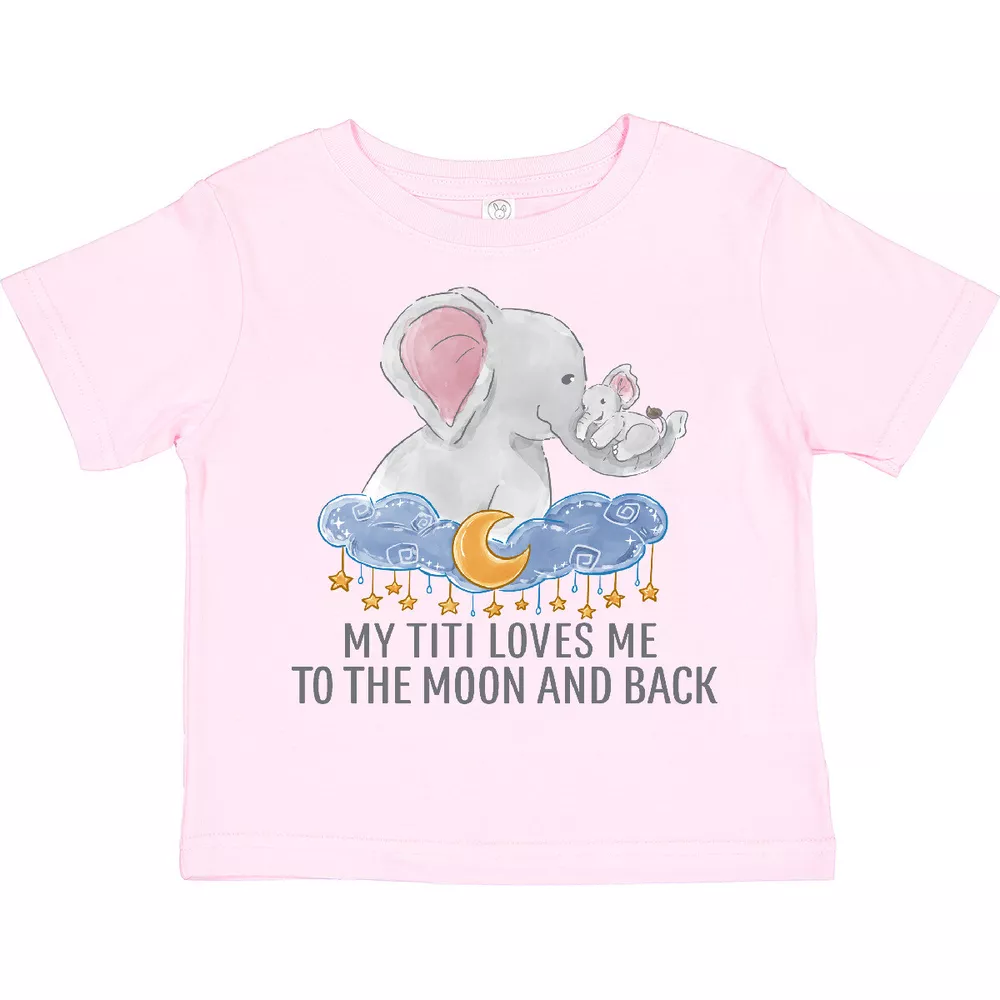 Bella Canvas My Titi Love Me To The Moon And Back Toddler Shirt From Promoted Zoo Toddler Shirt ...