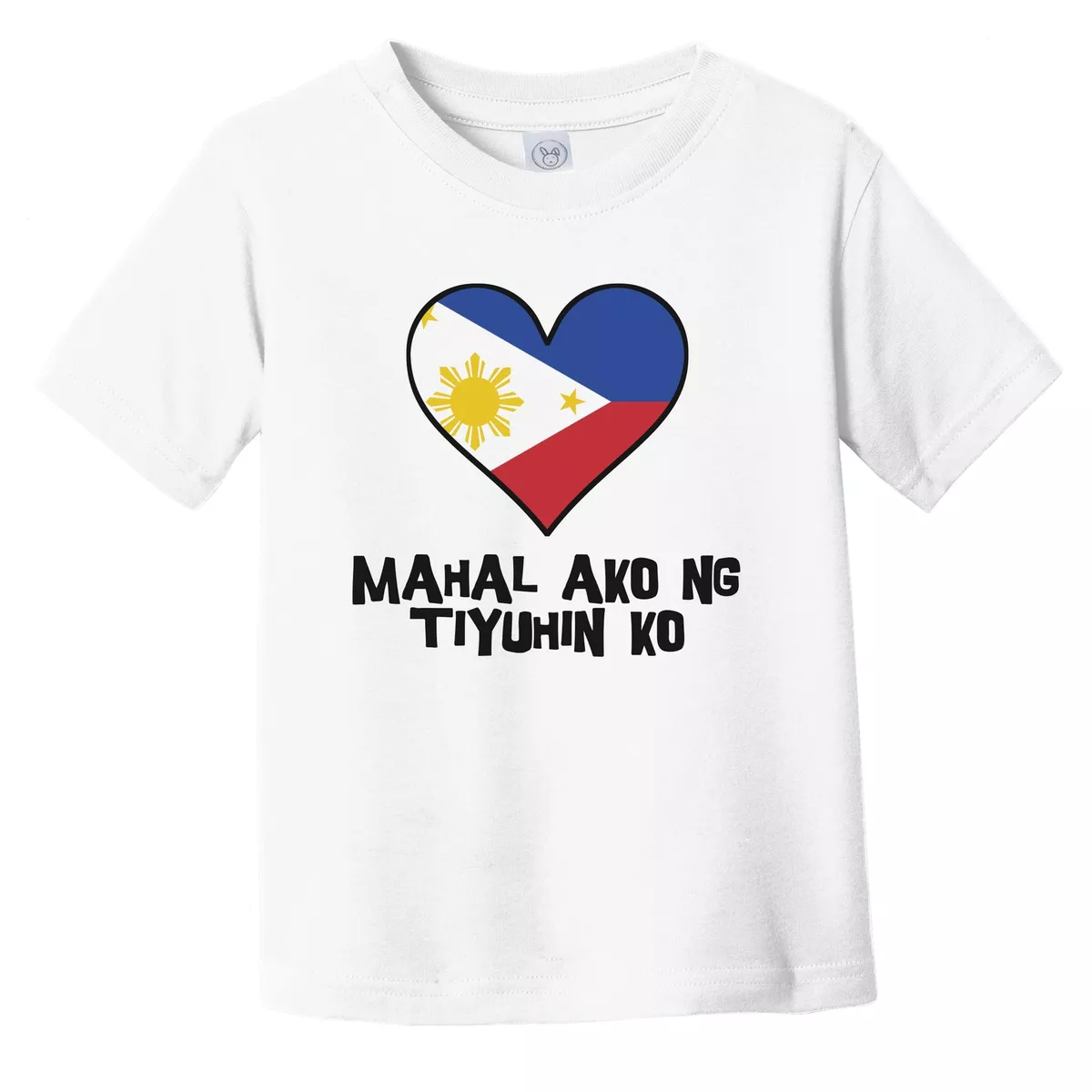 Bella Canvas My Uncle Loves Me Filipino Language Philippines Flag Heart ...