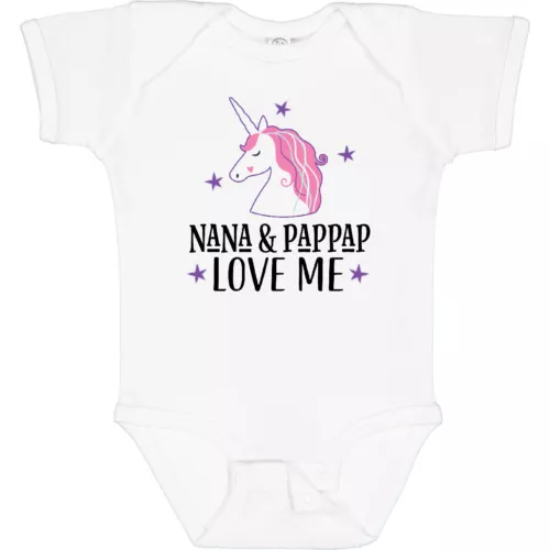Bella Canvas Nana And Pappap Love Me Baby Bodysuit Pap Girl Grandbaby From Infant Baby Bodysuit ...