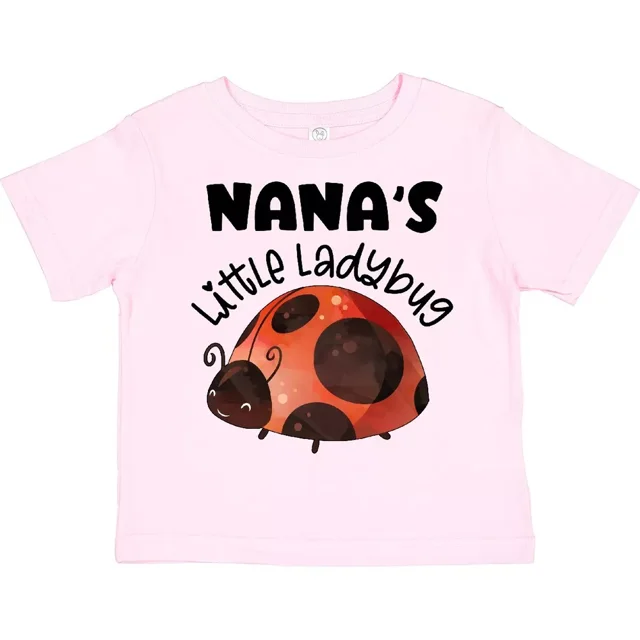 Bella Canvas Nana's Little Ladybug Toddler Shirt Family Ladybugs Nana ...