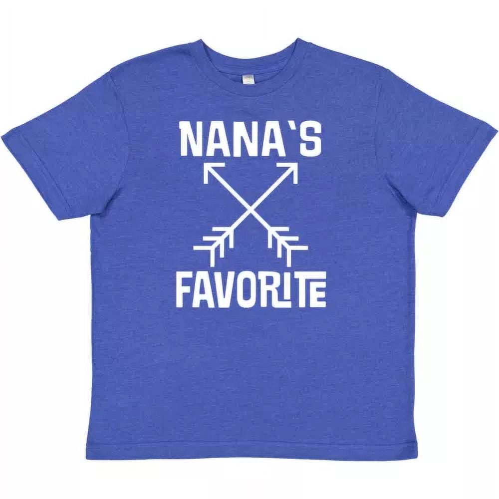 Bella Canvas Nanas Favorite Grandson Nana Granddaughter Grandchild Toddler Shirt - Walmart.com